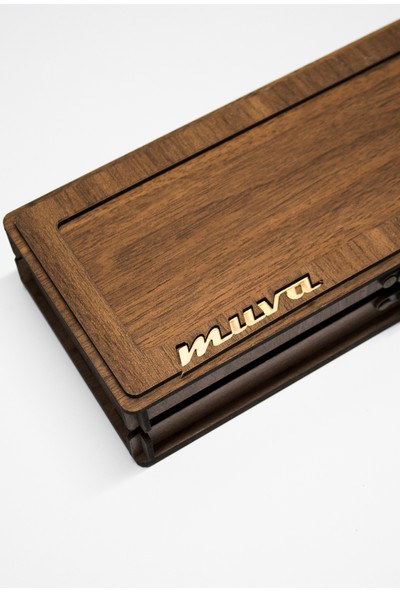 Muva Kahverengi Ahşap Kutulu 150MM Dijital Kumpas IP54 Muva Kahverengi Ahşap Kutulu 150MM Dijital Kumpas IP54
