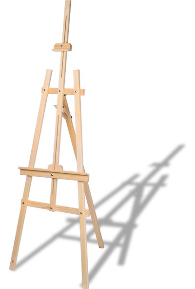 Çanakcı Ahşap 172 cm Ahşap Resim Ressam Sehpası Ayarlanabilir Şövale