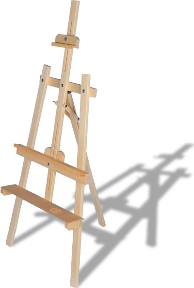 Çanakcı Ahşap Çocuk Şövale Ahşap Resim Ressam Sehpası Ayarlanabilir Şövale