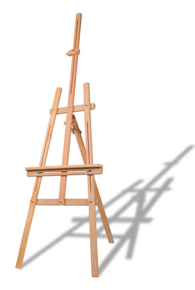 Çanakcı Ahşap 172 Cm Kayın Resim Şövalesi Ressam Sehpası