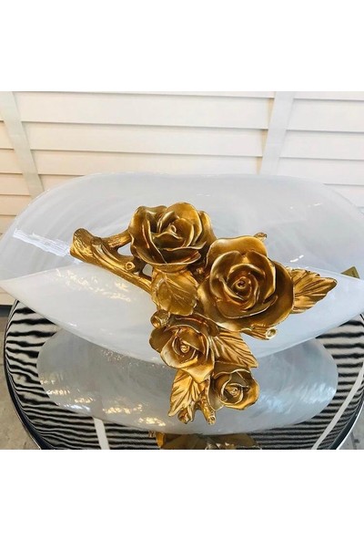 Royal Art Beyaz Çiçek Desen Meyvelik