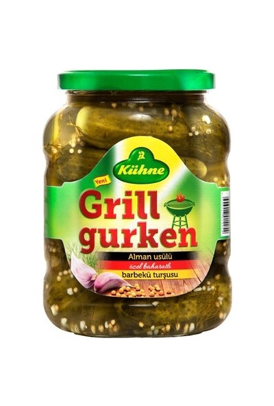 Kühne Salatalık Turşusu Alman Tipi Barbekü 720 ml Kühne Salatalık Turşusu Alman Tipi Barbekü 720 ml