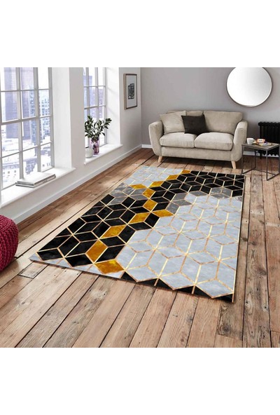 Meka Home Piramit Halı Örtüsü