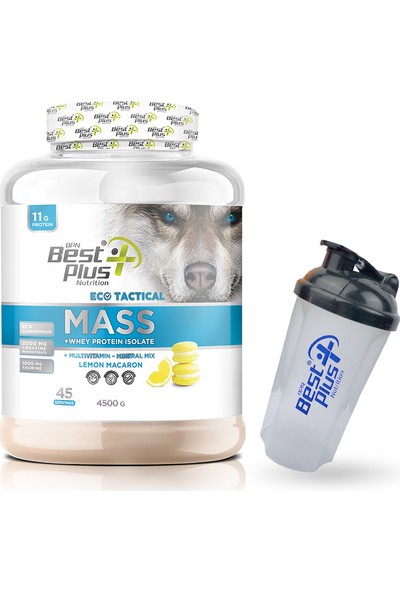 Bpn Eco Tactical Mass Karbonhidrat Lemon-Macaron 4500 gr