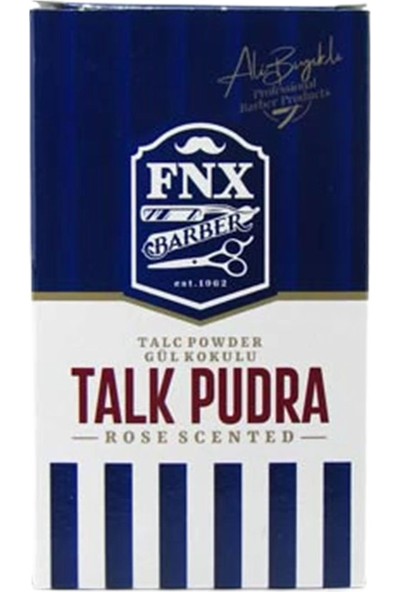 Fnx Barber Talk Pudra Gül Kokulu 250 gr Fnx Barber Talk Pudra Gül Kokulu 250 gr