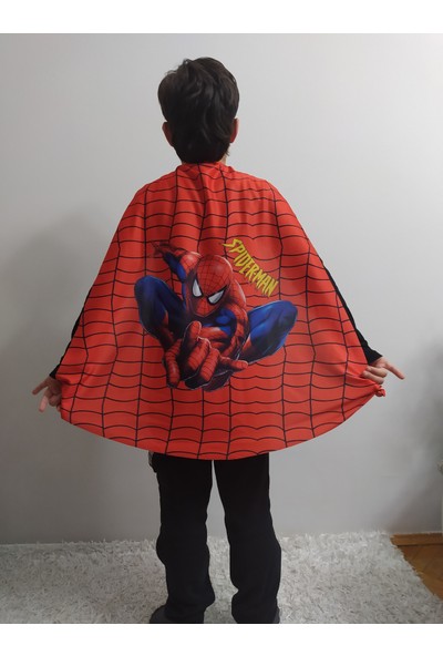 Tuytuk Örümcek Adam Pelerin & Maske