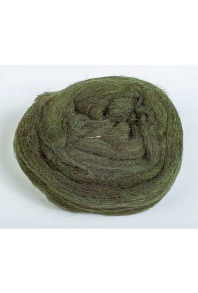 Taru Keçe Yünü 26 Koyu Neon Yeşili