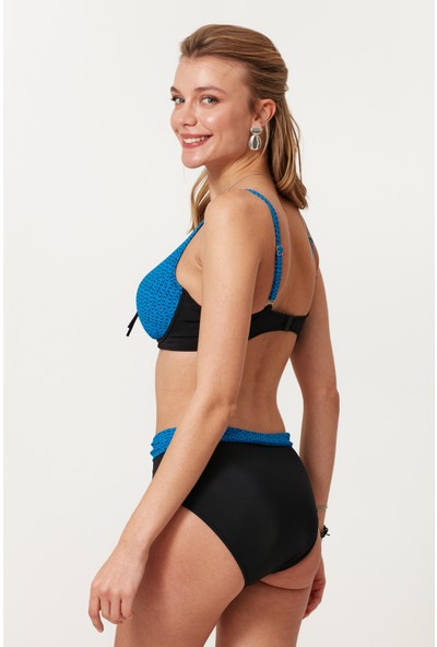 Pierre Cardin Balenli Sürgülü Bikini Takım 217236 Desenli