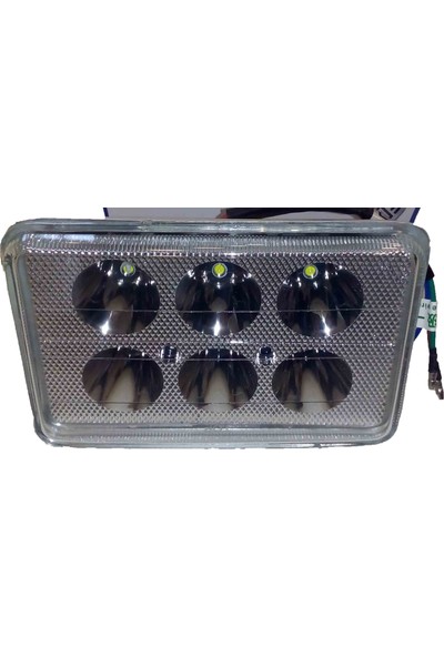 Kay Official Kuba Cg Km 125-6 Ön Far Atomu-Beyaz Led-Büyük