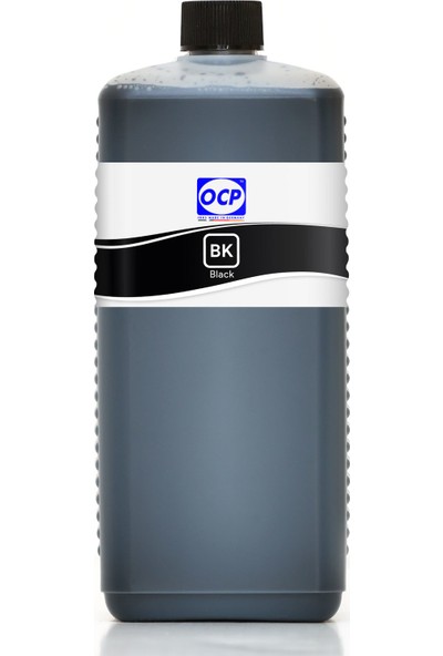 Ocp Canon Tanklı Yazıcı Mürekkebi Eco Serisi 1000ML Pgbk Dye Siyah