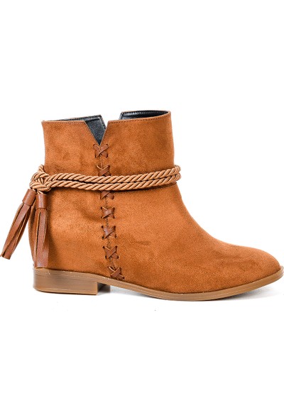 Venüs BK51.338 Kadın Içinden Gizli Dolgu Topuk Süet Bayan Bilek Boy Bot Venüs BK51.338 Kadın Içinden Gizli Dolgu Topuk Süet Bayan Bilek Boy Bot
