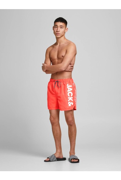Jack & Jones Jack&jones Jjibalı Jjswimshorts Erkek Yüzücü Şortu