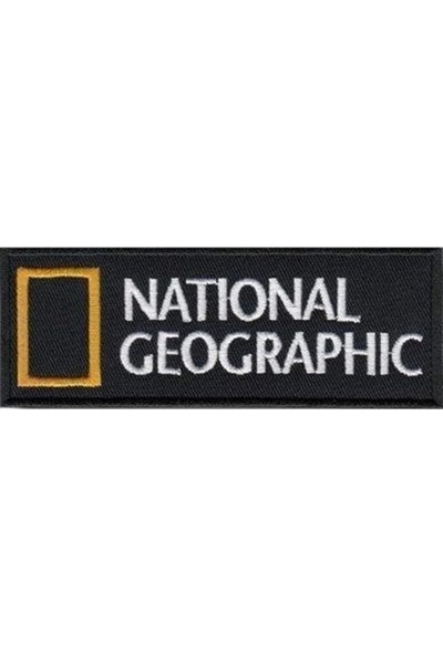 Sim Nakış Natıonal Geographıc Nakış Işleme Arma Patch