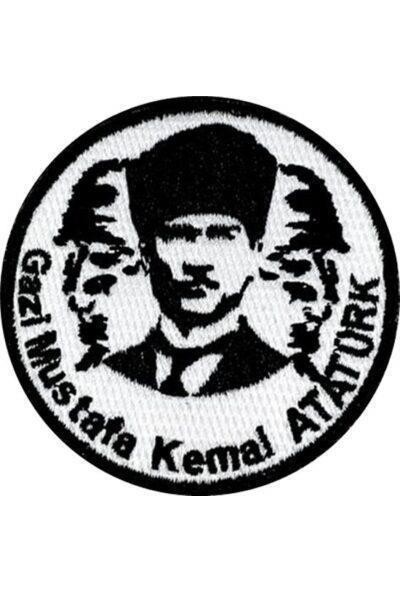 Sim Nakış Gazi Mustafa Kemal Atatürk Nakış Işleme Arma Patch Peç Sim Nakış Gazi Mustafa Kemal Atatürk Nakış Işleme Arma Patch Peç