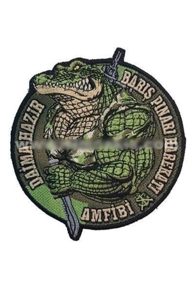 Sim Nakış Daima Hazır Barış Pınarı Harekatı Amfibi Nakış Işleme Arma Peç Sim Nakış Daima Hazır Barış Pınarı Harekatı Amfibi Nakış Işleme Arma Peç