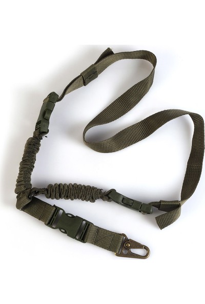 Asker Kolisi Haki Askeri Tek Nokta Tüfek Askı Kayışı - V Akıllı Kayış