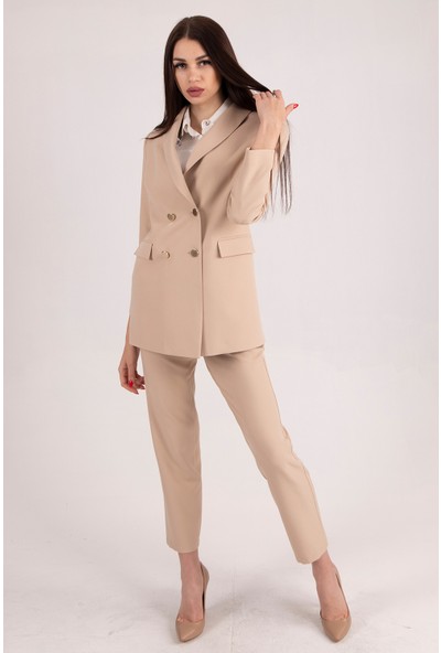 Belamore Kadın Bej Takım 0106305.55