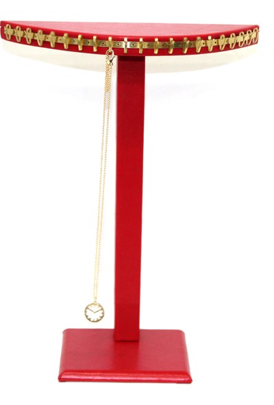 Aydın Dekor Deri Tırnaklı Yükseklik: 26 cm Zincir Kolye Standı Aydın Dekor Deri Tırnaklı Yükseklik: 26 cm Zincir Kolye Standı