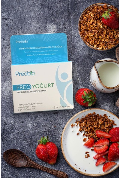 Preobio Probiotik & Prebiotik Toz Yoğurt Mayası Preobio Probiotik & Prebiotik Toz Yoğurt Mayası