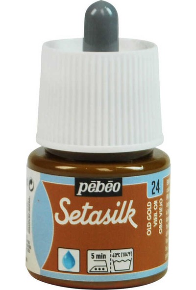 Pebeo Setasilk Ipek Boya 45 ml Şişe 24 Altın Pebeo Setasilk Ipek Boya 45 ml Şişe 24 Altın