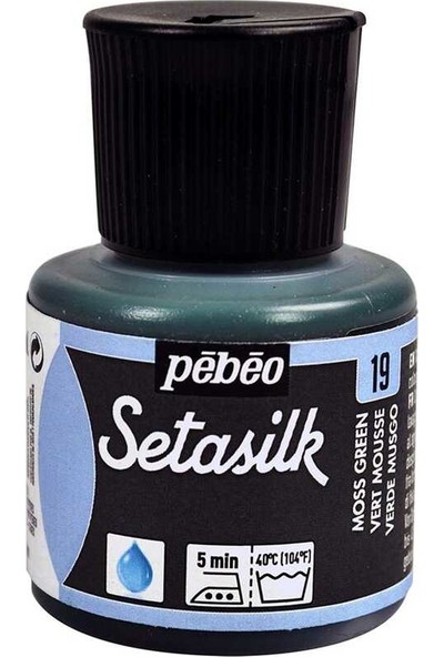 Pebeo Setasilk Ipek Boya 45 ml Şişe 19 Yosun Yeşili Pebeo Setasilk Ipek Boya 45 ml Şişe 19 Yosun Yeşili