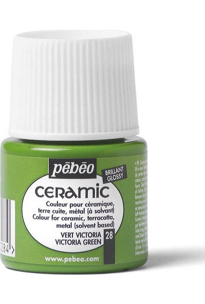 Pebeo Solvent Bazlı Seramik Boya 45 ml Şişe 28 Victoria Green Pebeo Solvent Bazlı Seramik Boya 45 ml Şişe 28 Victoria Green