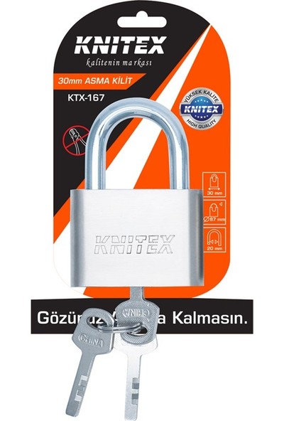 Knitex 30MM Asma Kilit Knitex 30MM Asma Kilit