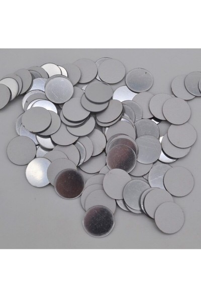 Walldeco Gümüş Dekor Süs Yuvarlak Ayna Pleksi Walldeco Gümüş Dekor Süs Yuvarlak Ayna Pleksi