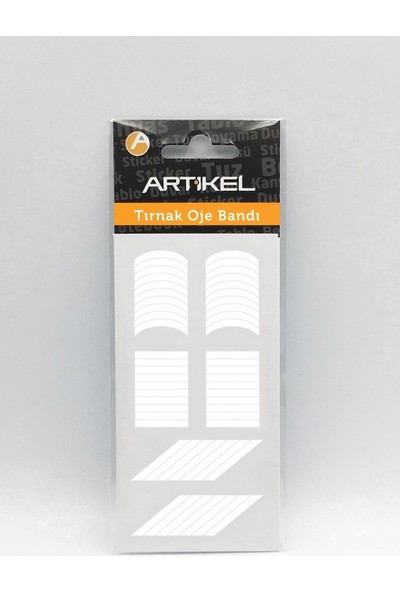 Artikel French Tırnak Oje Bandı, French Tırnak Sticker, French Manikür Bandı