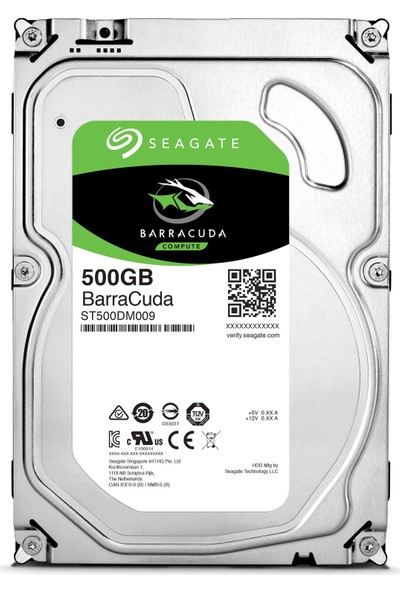 Seagate 500DM009 500GB Sata HDD 3.5 Seagate 500DM009 500GB Sata HDD 3.5