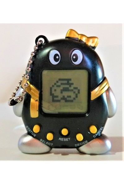 Felamur Toys Nostaljik Sevimli Sanal Bebek Siyah Altın