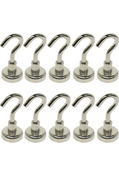 Dünya Magnet MIKNATIS;16MM Pot Mıknatıs - Güçlü Neodyum Askı Kanca Mıknatıs(5'li Paket) Dünya Magnet MIKNATIS;16MM Pot Mıknatıs - Güçlü Neodyum Askı Kanca Mıknatıs(5'li Paket)