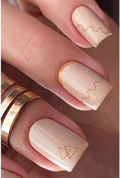 Artikel Bronz Etnik Çizgiler Metalik Tırnak Sticker, Nail Sticker, Nail Art Artikel Bronz Etnik Çizgiler Metalik Tırnak Sticker, Nail Sticker, Nail Art