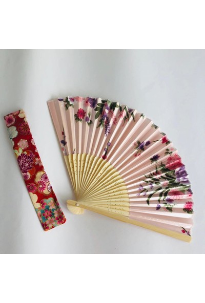 Belisama Talisman Yelpaze - Bambu Ağacından ve Kumaş - Kılıflı Belisama Talisman Yelpaze - Bambu Ağacından ve Kumaş - Kılıflı