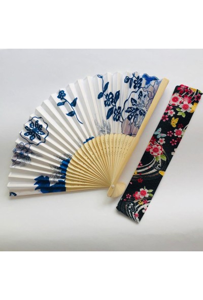 Belisama Talisman Yelpaze - Bambu Ağacından ve Kumaş - Kılıflı Belisama Talisman Yelpaze - Bambu Ağacından ve Kumaş - Kılıflı