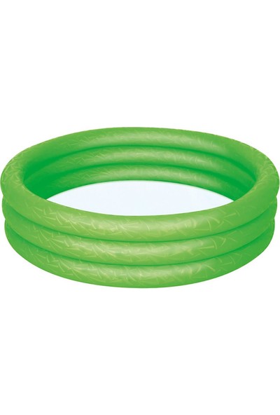 Bestway Çocuk Havuzu 102X25 cm 3 Boğumlu Yeşil 51024 Bestway Çocuk Havuzu 102X25 cm 3 Boğumlu Yeşil 51024