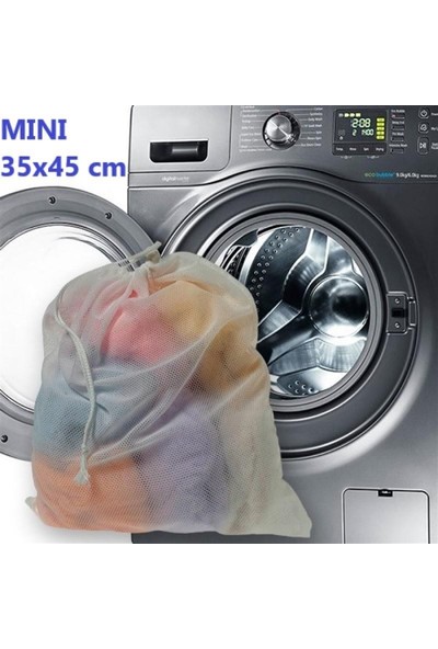 River World Hızlı Çamaşır Yıkama Filesi Kirli Filesi Maxi 35X45 cm Aparat