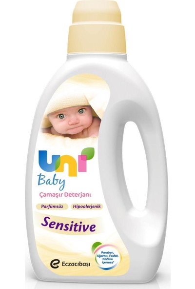 Uni Baby Çamaşır Deterjanı Sensitive 1500 ml Uni Baby Çamaşır Deterjanı Sensitive 1500 ml