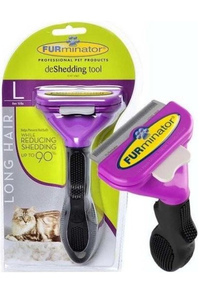 Furminator Long Hair Cat Uzun Tüylü Kedi Tarağı Furminator Long Hair Cat Uzun Tüylü Kedi Tarağı