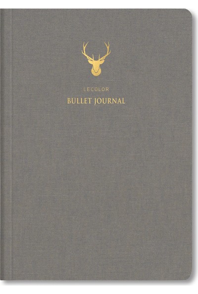 Le Color Keten Bullet Journal Noktalı Geyik