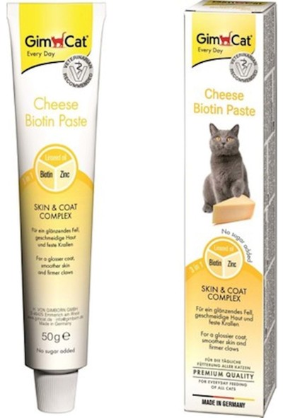 Gimcat Biyotinli ve Peynirli Güzellik Macunu 50 gr Gimcat Biyotinli ve Peynirli Güzellik Macunu 50 gr