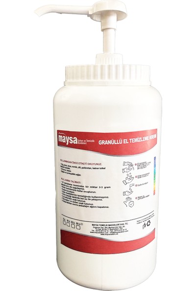 MAYSA Granüllü El Temizleme Kremi 3 kg