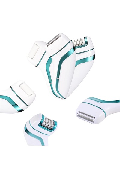 Yopigo 713-V Turbo 3 in 1 Su Geçirmez Epilasyon Aleti Epilatör Cihazı Tüy Alma Makinesi Kadın Bakım Seti
