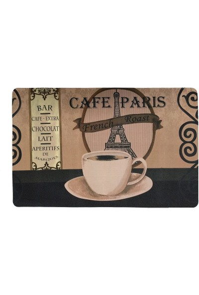 Giz Home Comfort Mat Eko Kapı Paspası 45X75 Bar Paris Giz Home Comfort Mat Eko Kapı Paspası 45X75 Bar Paris