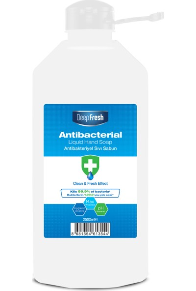 Deep Fresh Antibakteriyel Sıvı Sabun 2.5 lt Deep Fresh Antibakteriyel Sıvı Sabun 2.5 lt