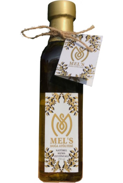 Mel's Doğa Atölyesi Natürel Sızma Zeytinyağı