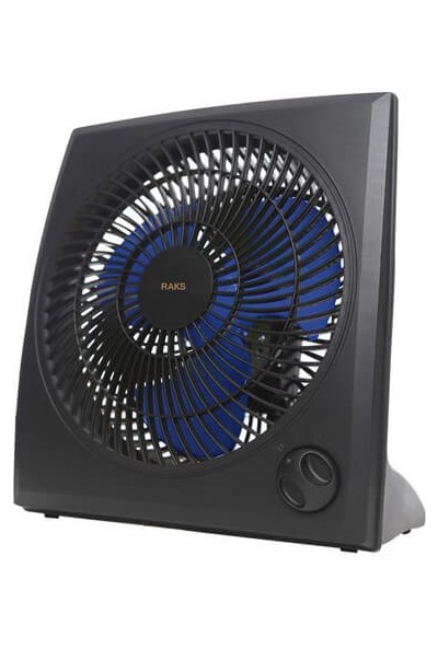Raks Bf 9 Mx Kutu Vantilatör - Siyah