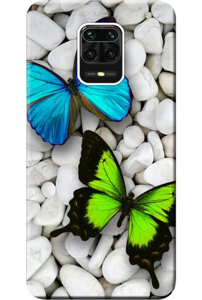 Kılıf Merkezi Xiaomi Redmi Note 9 Pro Kılıf Desen Baskılı Silikon Kelebekler STK:148 Kılıf Merkezi Xiaomi Redmi Note 9 Pro Kılıf Desen Baskılı Silikon Kelebekler STK:148