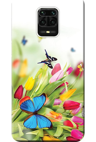 Kılıf Merkezi Xiaomi Redmi Note 9 Pro Kılıf Desen Baskılı Silikon Kelebekler STK:542 Kılıf Merkezi Xiaomi Redmi Note 9 Pro Kılıf Desen Baskılı Silikon Kelebekler STK:542