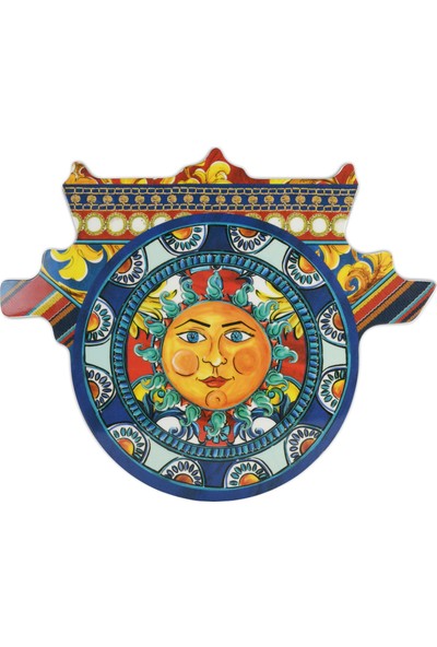 Baci Milano Cart Güneş Kesme Tahtası Küçük 22,8*17,4 Cm- Mavi Baci Milano Cart Güneş Kesme Tahtası Küçük 22,8*17,4 Cm- Mavi